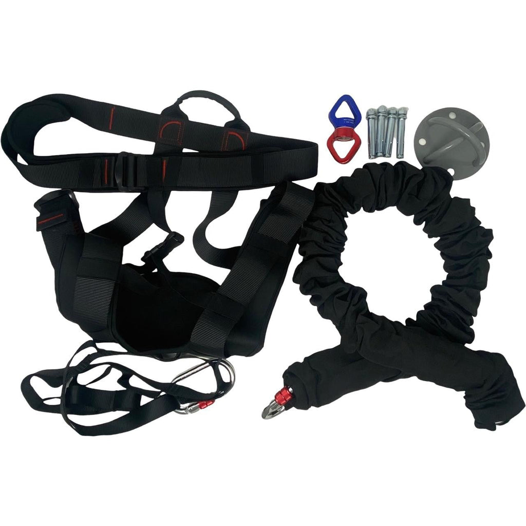Bungee Fitness Set - Yoga Bungee Cord Rope Resistance Air Dance Rope E