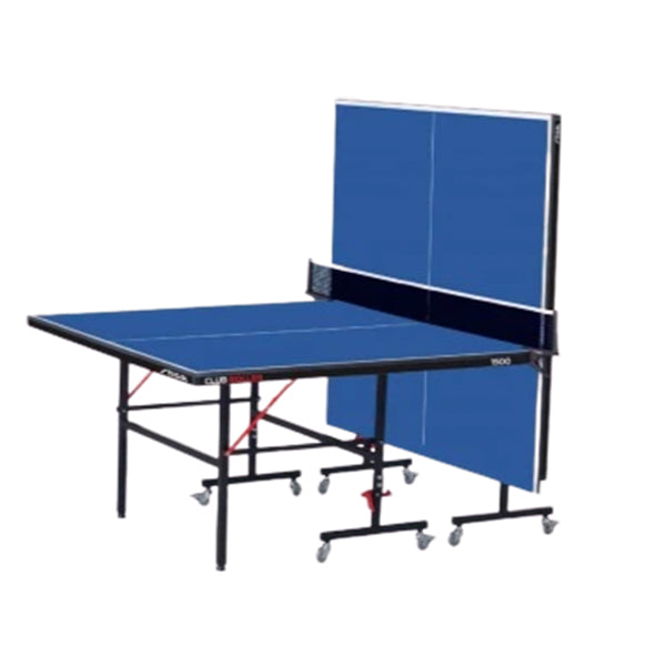 Bundle Stiga Club Roller Indoor Table Tennis Table With Net + 2 x Stig