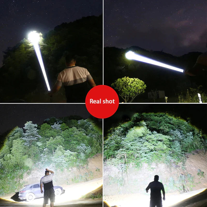 USB Rechargeable Flashlight GT50 Black